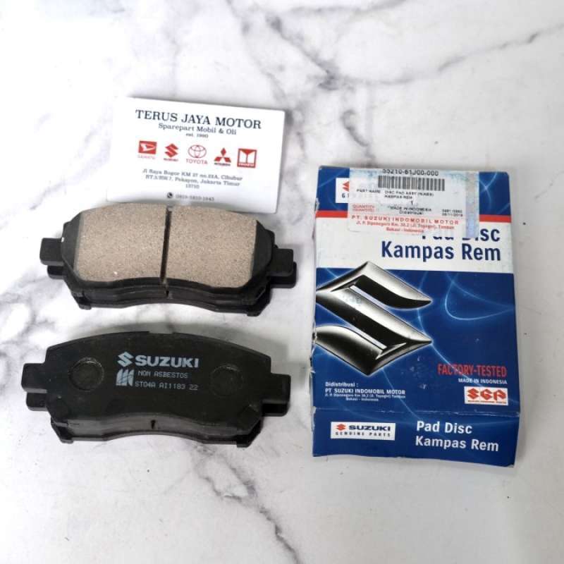 Promo Brake Pad / Kampas Rem Depan Suzuki Apv Asli Genuine Ori Diskon ...