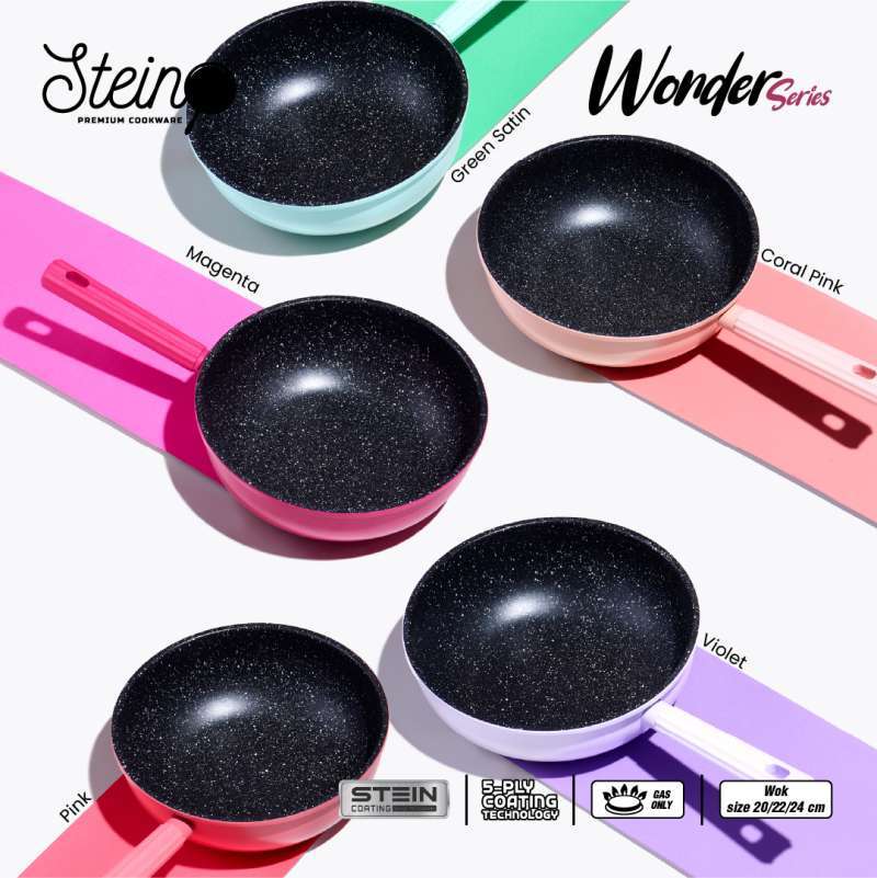 Promo Stein Wonder Series Wok Pan - Wajan Penggorengan 22cm (stein 5 ...