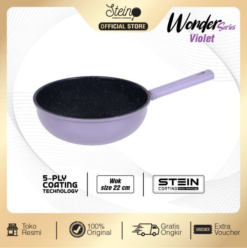 Promo Stein Wonder Series Wok Pan - Wajan Penggorengan 22cm (stein 5 ...