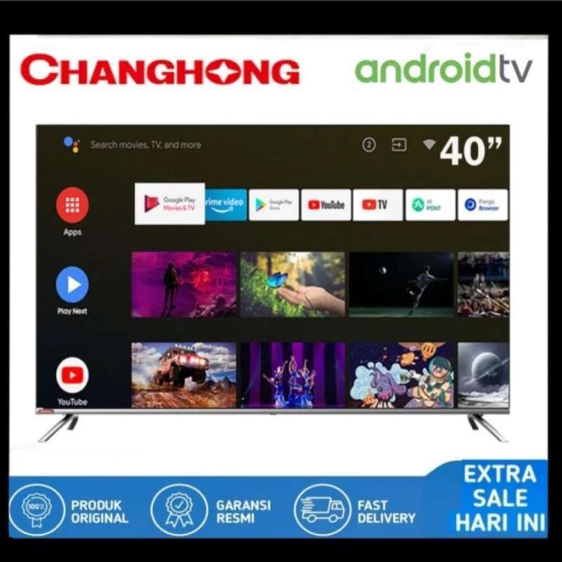 Jual Led Tv Changhong 40 Inch L40h7 Google Android Smart Tv Chang Hong Di Seller Sinar Matahari ...