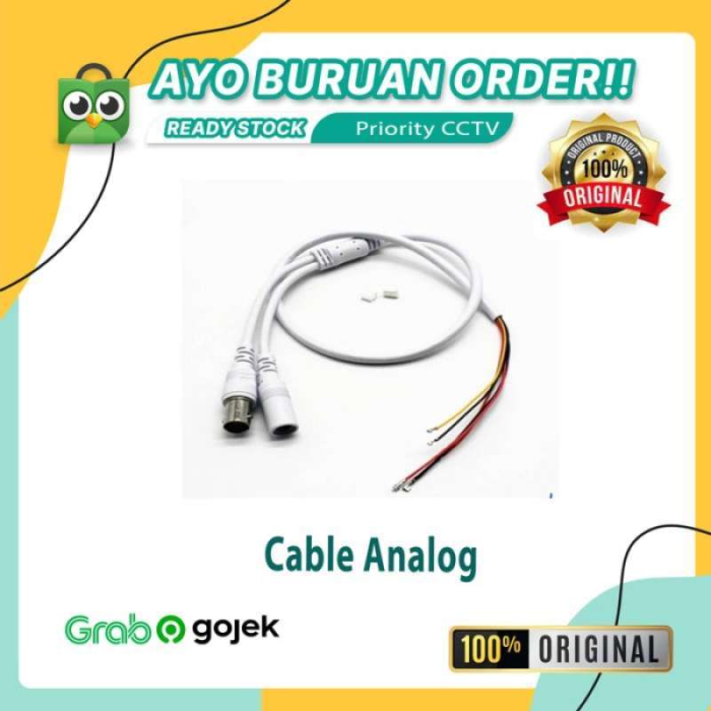 Jual Tail Kabel Internal Ip / Analog Camera Hikvision Dahua - Analog Di ...