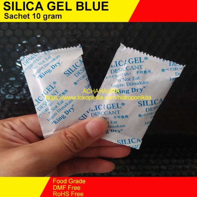 Jual Silica Gel Blue Sachet 10gr Isi 50 Pcs Di Seller Circlet ...