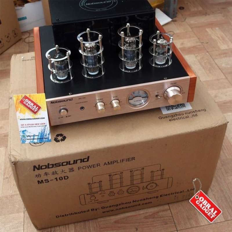 Jual Hybrid Tube Hifi Stereo Integrated Amplifier Hi Fi Tabung Nobsound ...