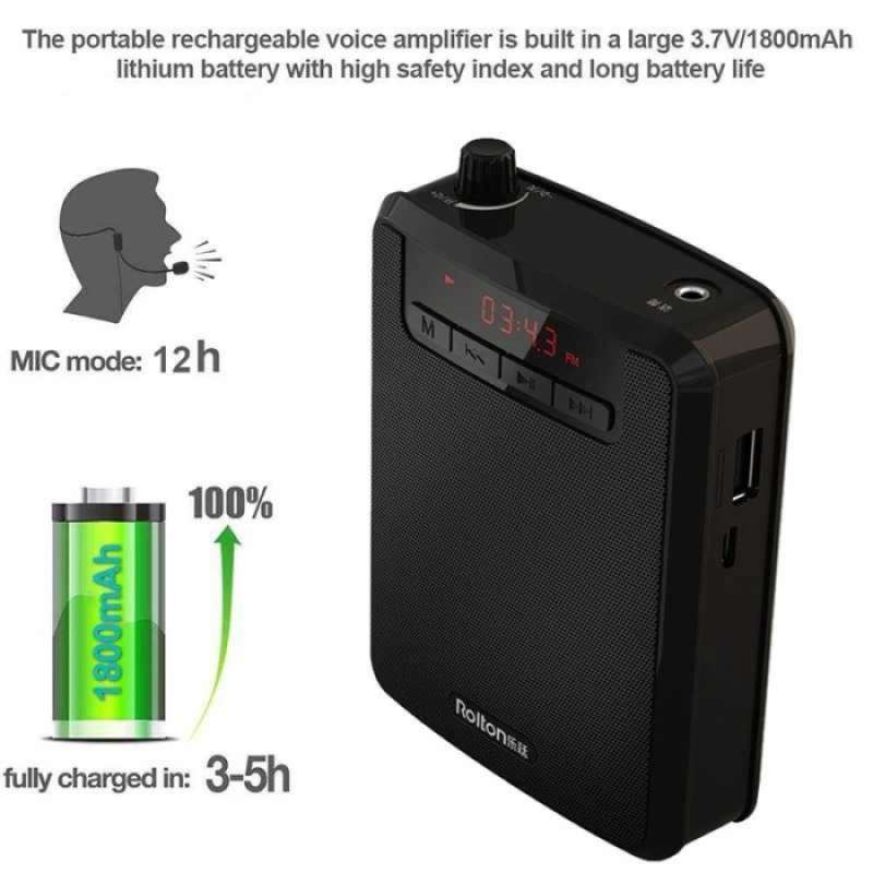 Jual Mic Pengeras Suara Megaphone Presentasi Dosen Guru / Portable ...