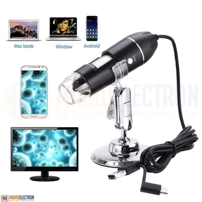 Jual Digital Microscope Endoscope 1600x Usb Mikroskop Led Magnifie Di ...