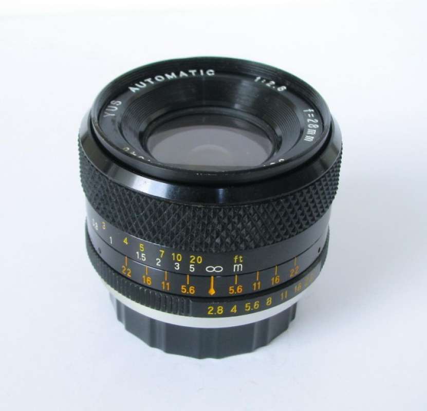 Jual Yus 28mm F2.8 M Cy Yashica - Lensa Manual Wide - Mirrorless ...