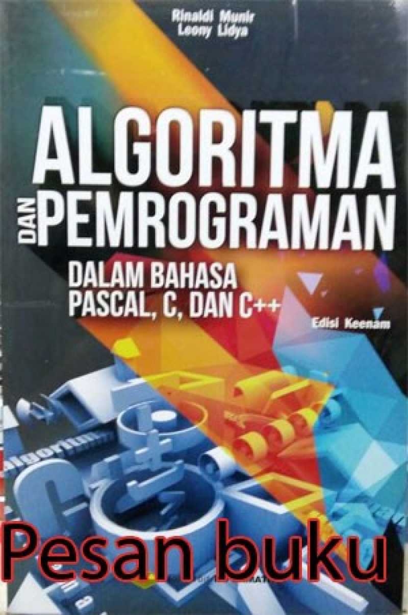 Promo Buku Algoritma Dan Pemrograman Dalam Bahasa Pascal, C, Dan C++ ... Promo Buku Algoritma Dan Pemrograman Dalam Bahasa Pascal, C, Dan C++ ...