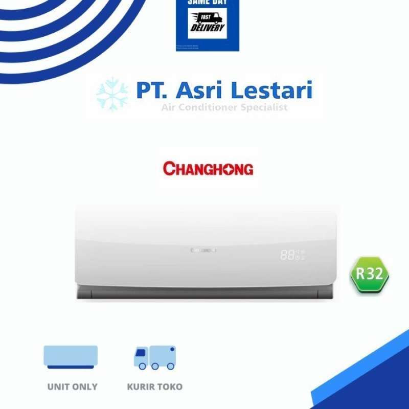 Promo Ac Changhong New Standard Goldfin R32 2 Pk Csc-18nvb3 / Csc18nvb3 ...