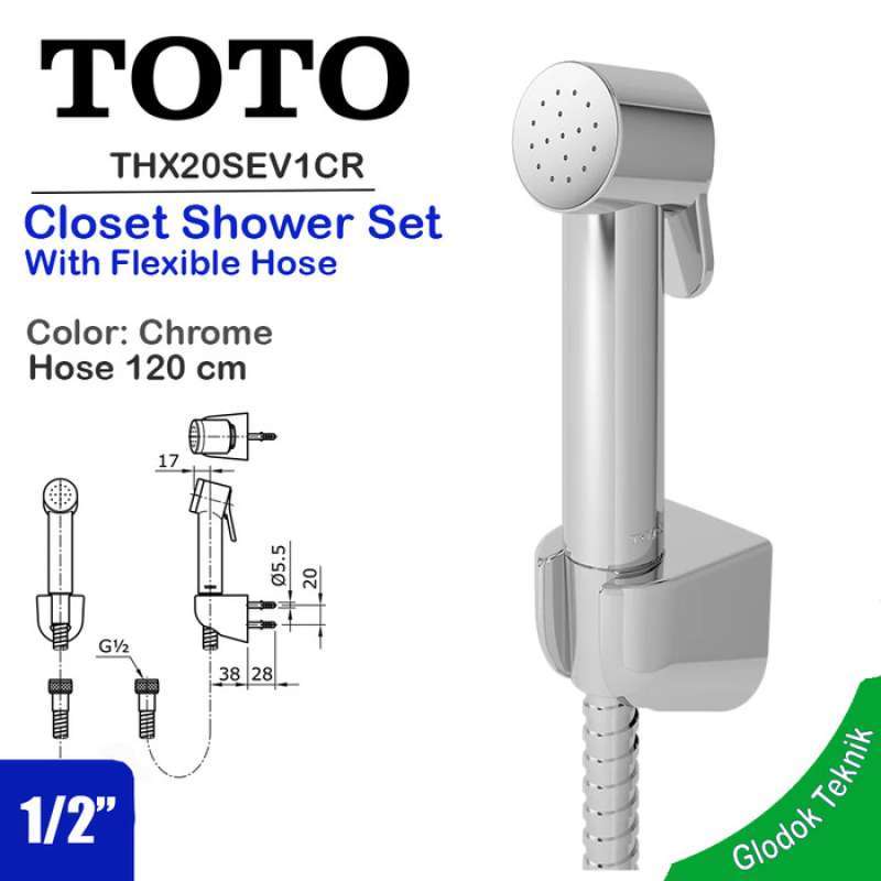 Promo Toto Closet Shower Spray - Shower Kloset Jet Shower Thx20sev1cr Diskon 23% Di Seller Riade ...