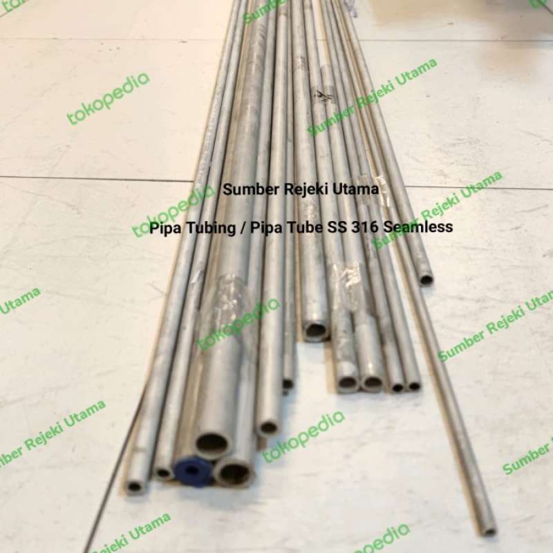 Promo Pipa Tubing / Pipa Tube Stainless Ss 316 Od 8mm / Seamless Diskon ...