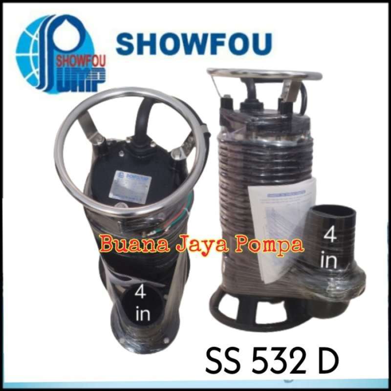 Promo Pompa Submersible 5hp 3phase Showfou Ss 532 D Mede In Taiwan ...