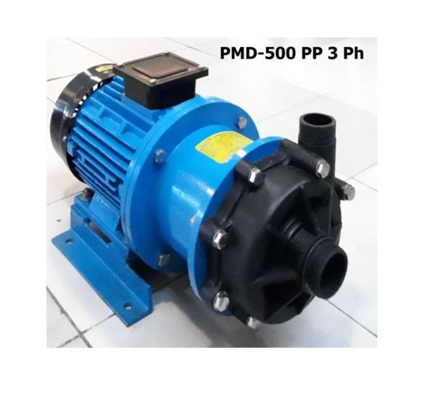 Promo Pompa Kimia Taha Pmd-500 Polypropylene Magnetic Pump 50x40 Mm 450 ...