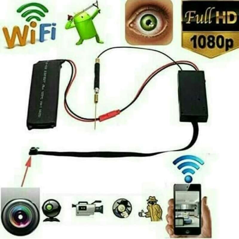 Promo New Ip Spy Cam Wifi Mini Kamera Tersembunyi Camera Hidden Cctv ...