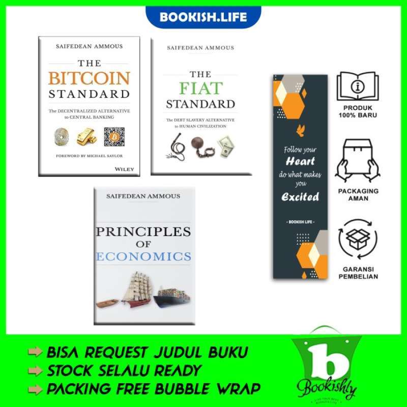 Jual The Bitcoin Standard - The Fiat Standard By Saifedean Ammous Di ...