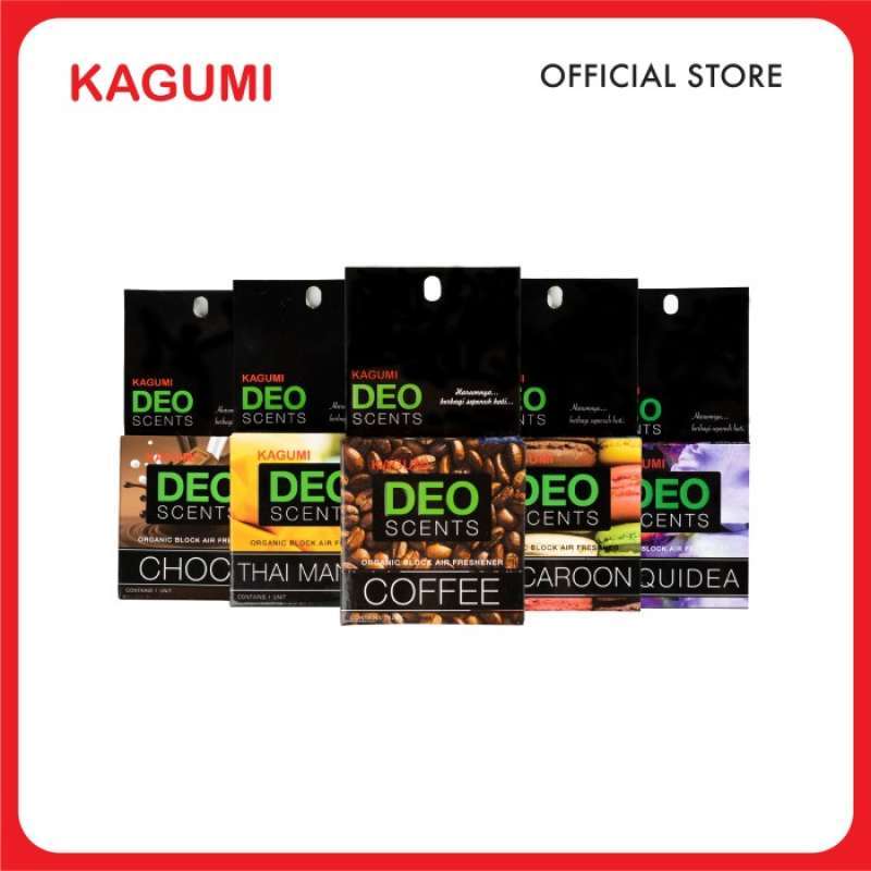 Promo Air Freshener Kagumi All Variant Deo Scents (5 Packs) Ds-1 Diskon ...
