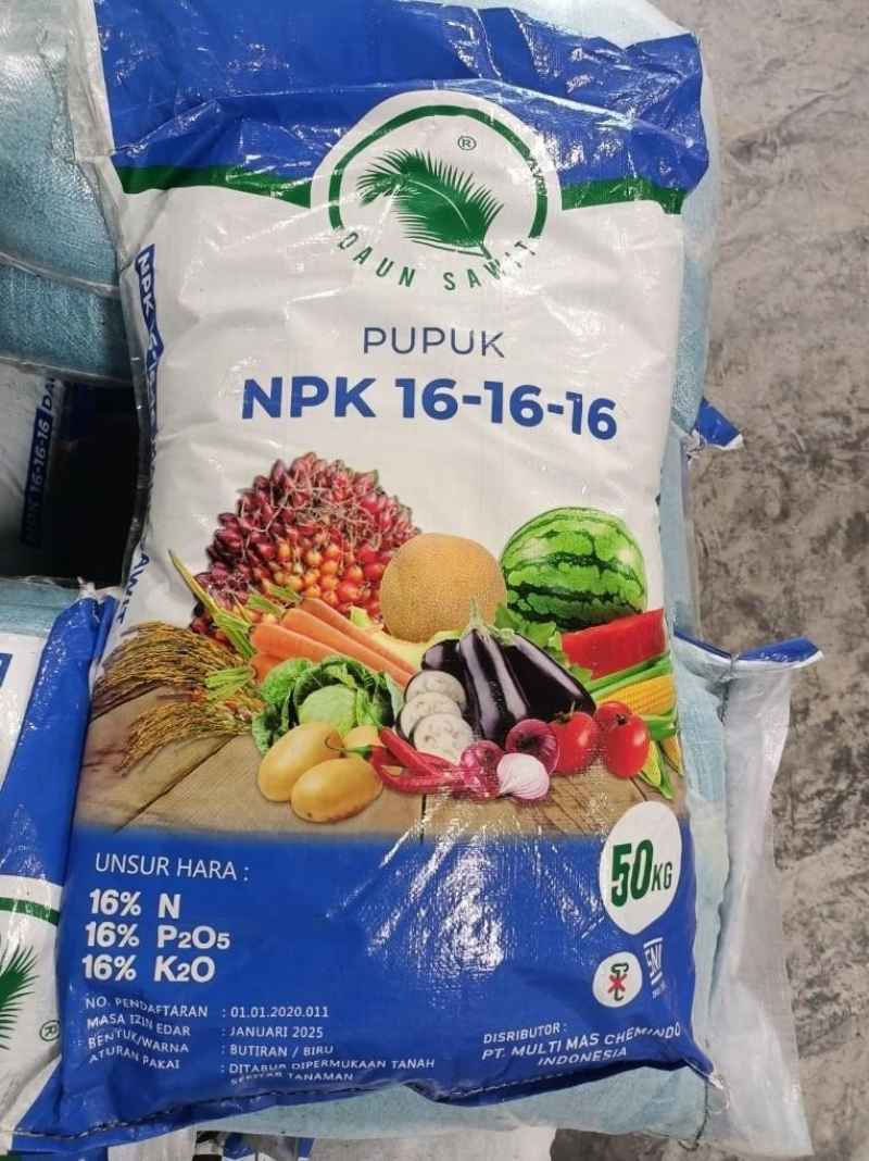 Jual Pupuk Npk 16.16.16 50kg Di Seller Inti Pertanian - Sampali, Kab. Deli Serdang | Blibli
