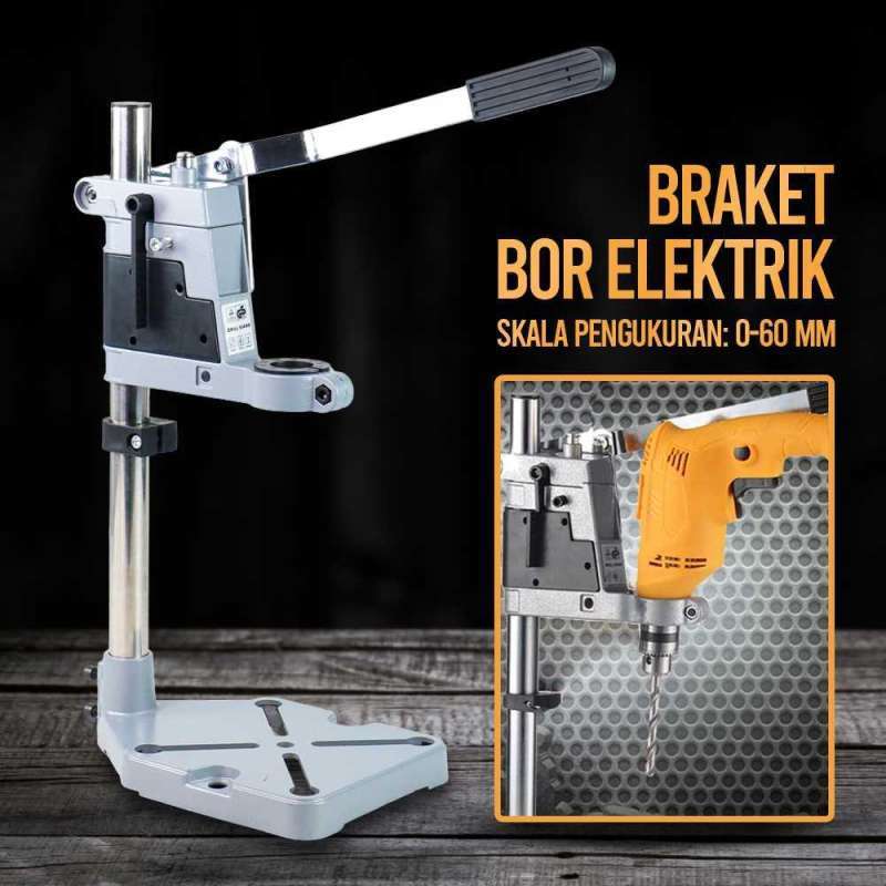 Jual Bracket Bor Electric Drill Grinder Rack Stand Clamp Tz-6102 Alat ...