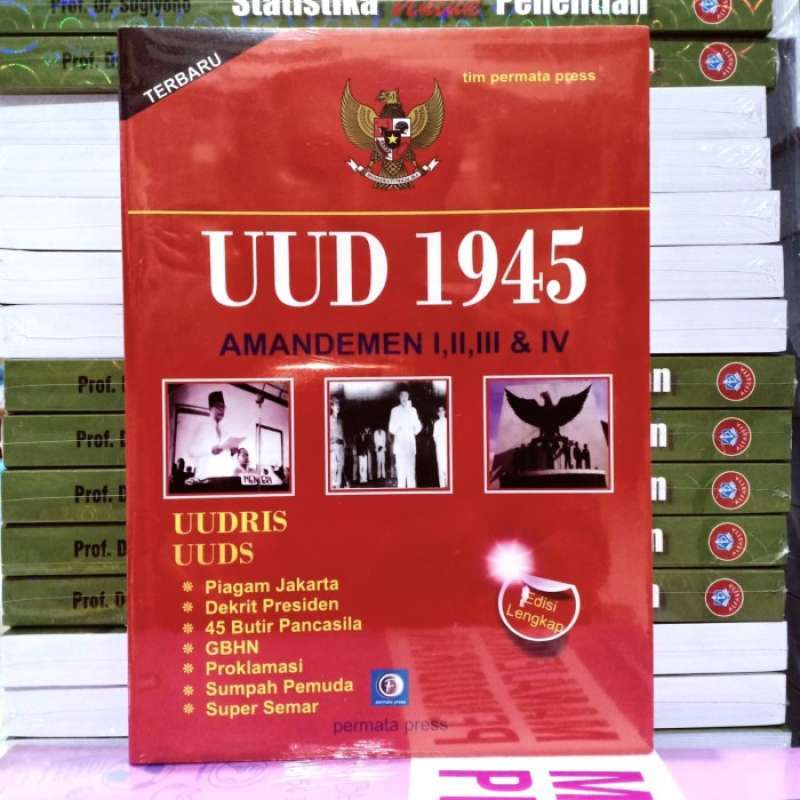 Jual Uud 1945 Amademen I, Ii, Iii & Iv Uud Ris Uuds Di Seller Circlet - Cengkareng Timur, Kota ...