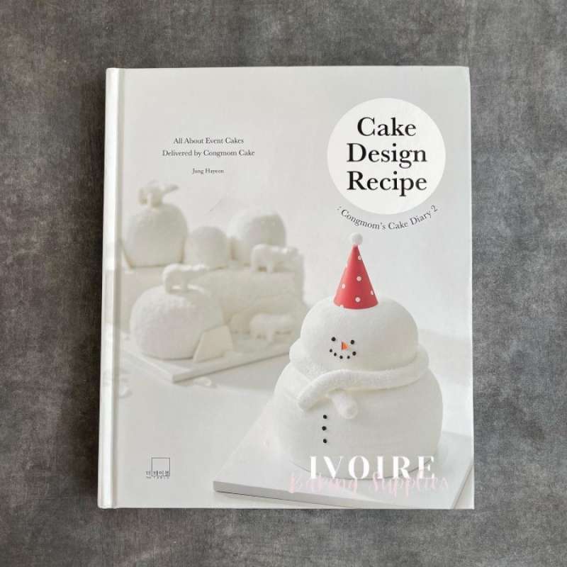 Jual Congmom's Cake Diary Cake Design Recipe Versi 2 English Edition Di ...
