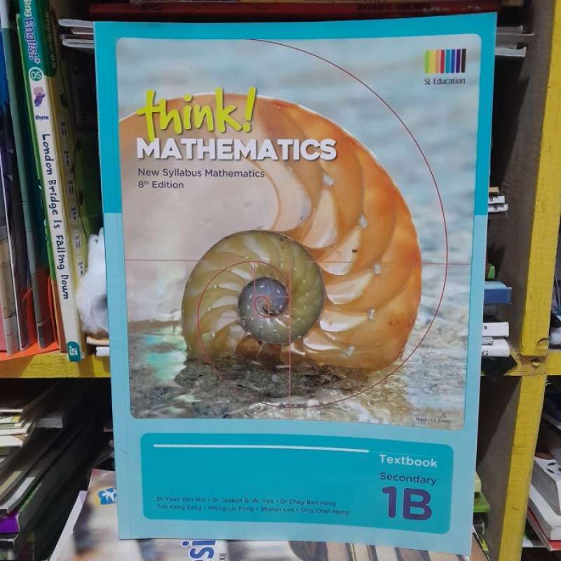 Jual Think! Mathematics Textbook Secondary 1b Di Seller Circlet ...