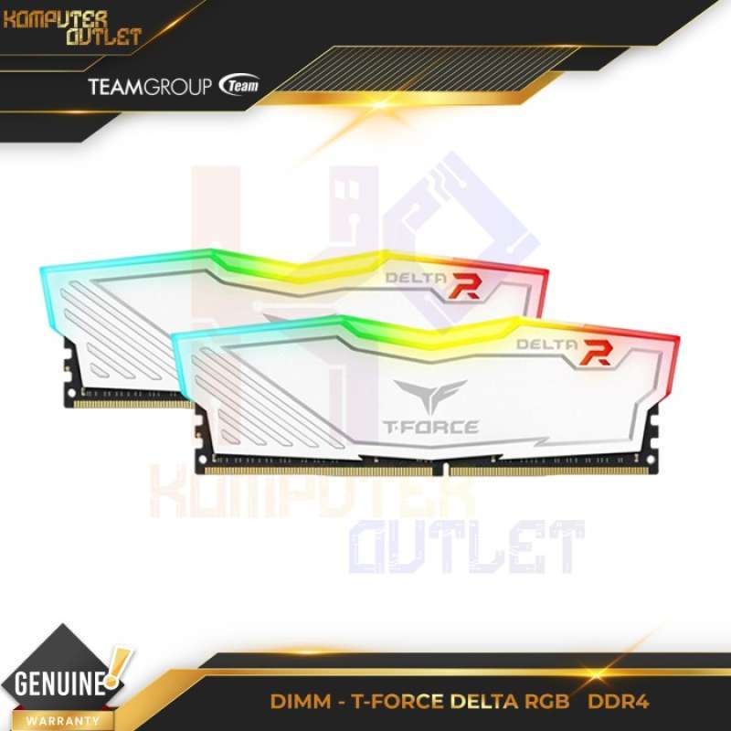 Promo Team T-force Delta Rgb Ram Ddr4 16gb Kit (8gb X 2) - 3600mhz ...