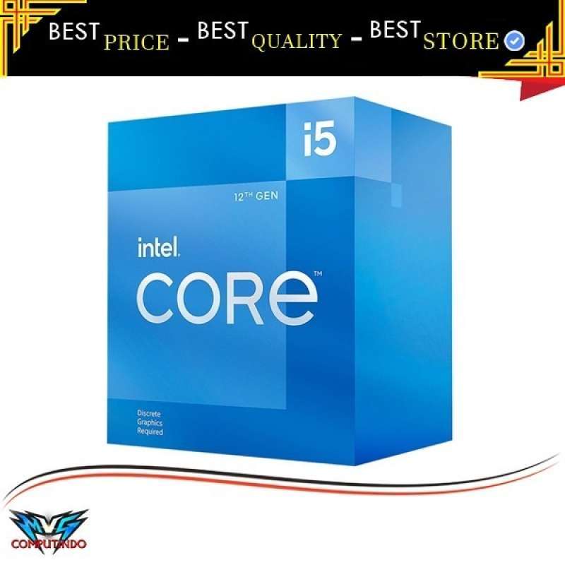 Promo New Intel Core I5 12400f 12th Gen Alder Lake 6-core 2.5ghz Box ...