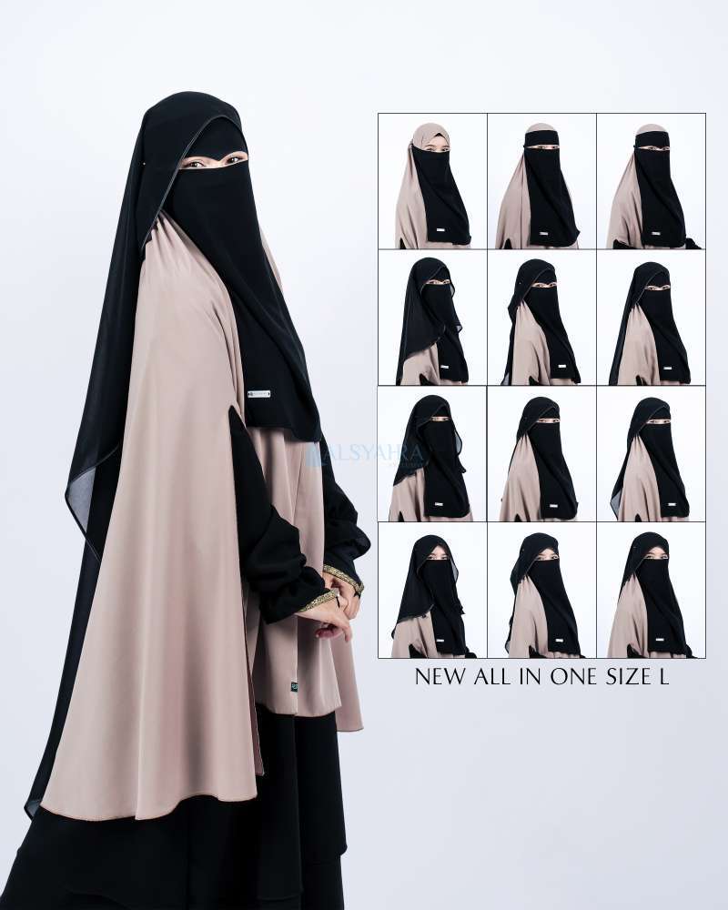 Promo Alsyahra Exclusive Bundling Niqab New All In One Size L Sifon ...