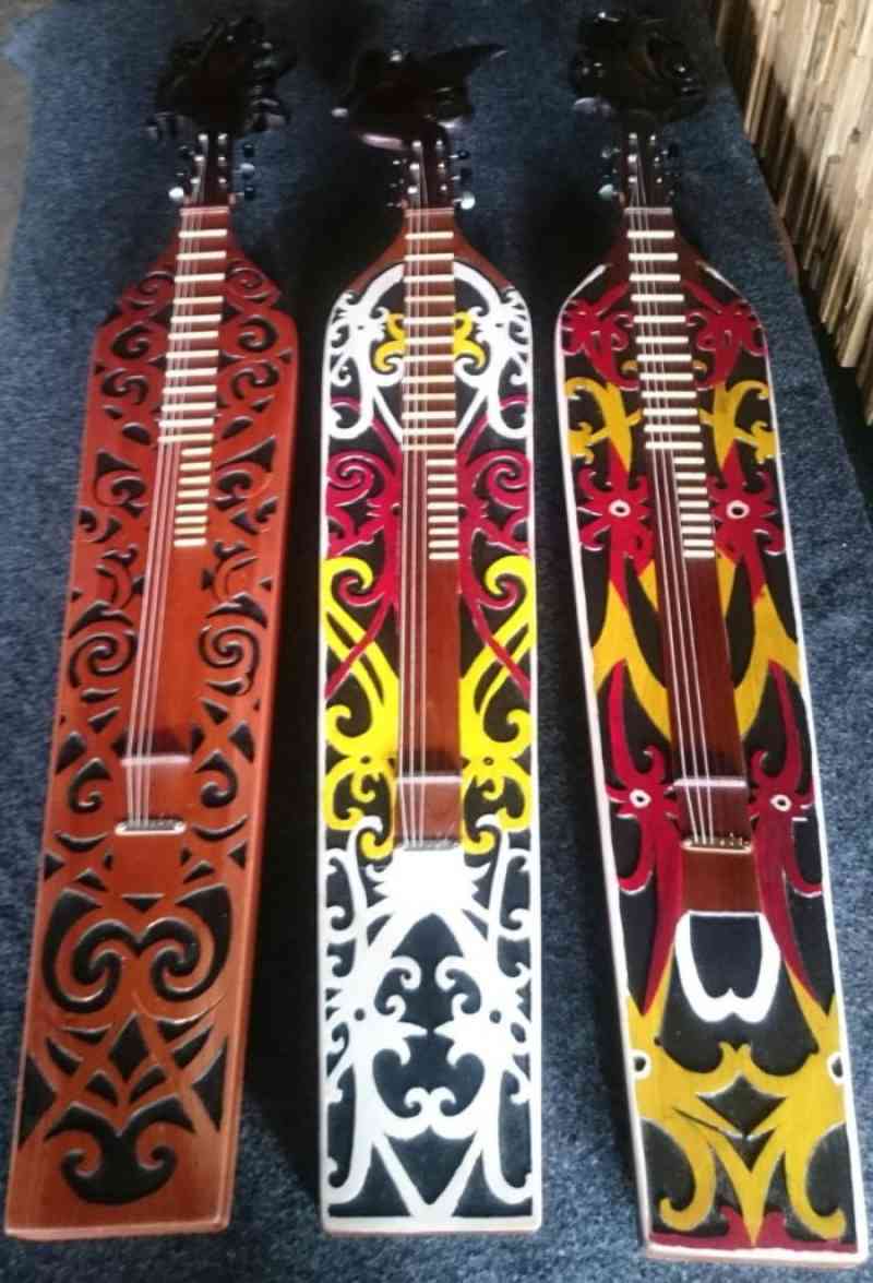 Jual Sape Dayak Ukir Full Di Seller Noelle - Cengkareng Timur, Kota ...