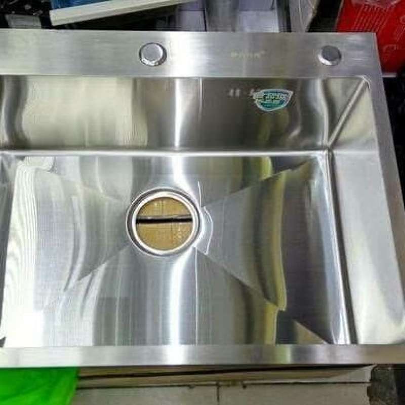 Promo Kitchen Sink Minimalis 60 Cm Onan 6045 / Bak Cuci Piring Model Bolzano Diskon 23% Di ...