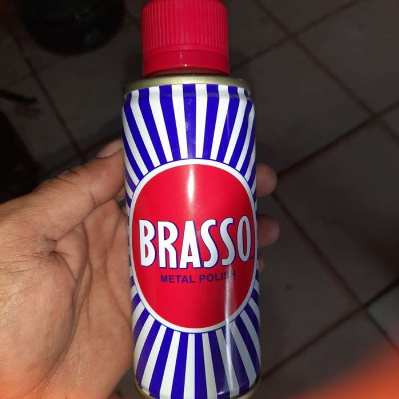 Promo Brasso Metal Polish Poles Stainless Come Braso Crom 200ml Diskon