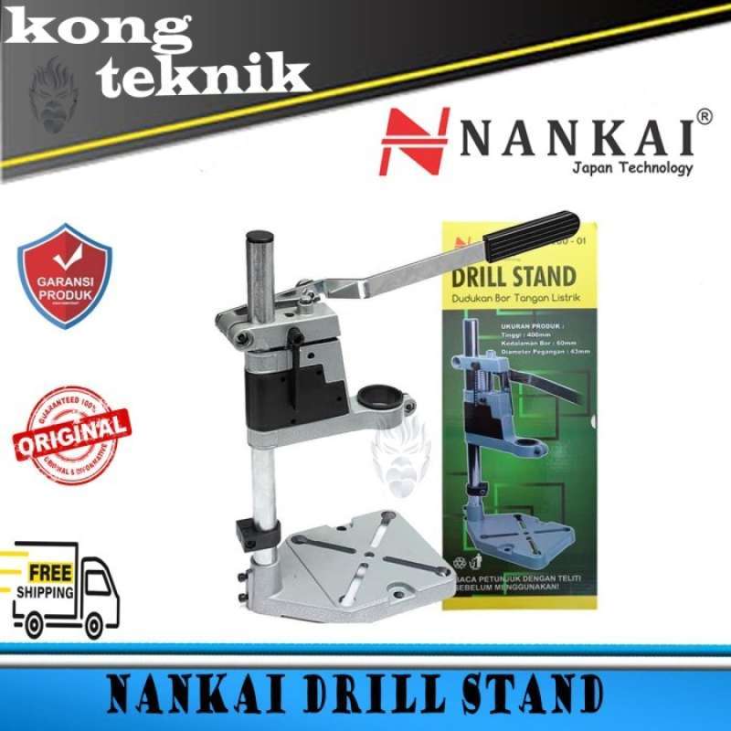 Promo Dudukan Bor Tangan Drill Stand Nankai Termurah 100% Diskon 23% Di ...