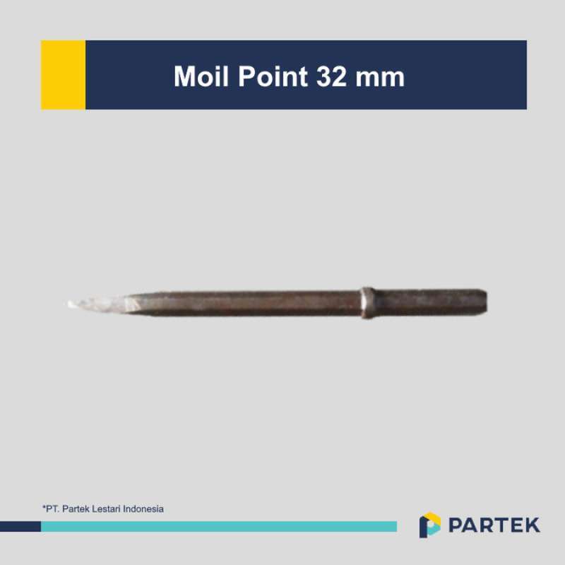 Promo Chisel Mata Pisau Jack Hammer Moil Point Hex 32 X 620 Mm Toku Jpn Diskon 23% Di Seller ...