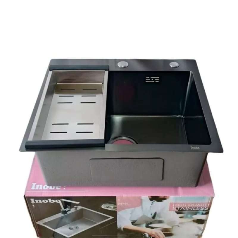 Promo Kitchen Sink Inobe 5040 Black Body Only / Bcp 5243 Inobe Hitam ...