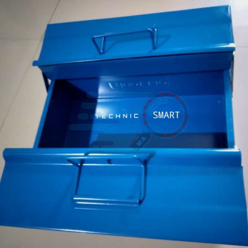 Promo Tool Box Besi 2 Susun Penyimpanan Perkakas Opt Diskon 23% Di ...