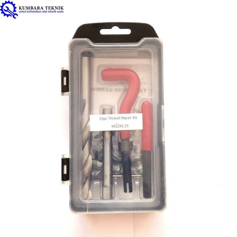 Promo Thread Repair Kit Set Recoil M12 Helicoil Untuk Drat Slek Dol ...
