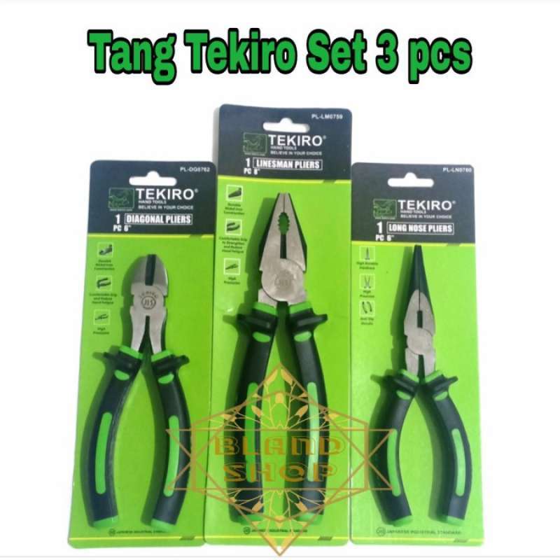 Promo Tang Set 3pcs - Tang Lancip 6 Tang Kombinasi 8 Tang Potong 6 Diskon 23% Di Seller Kulee ...