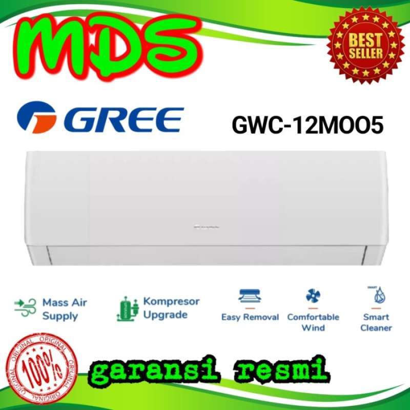 Promo Ac Gree Gwc - 12 Moo 1 1/2pk + Pasang Instalasi Diskon 23% Di ...