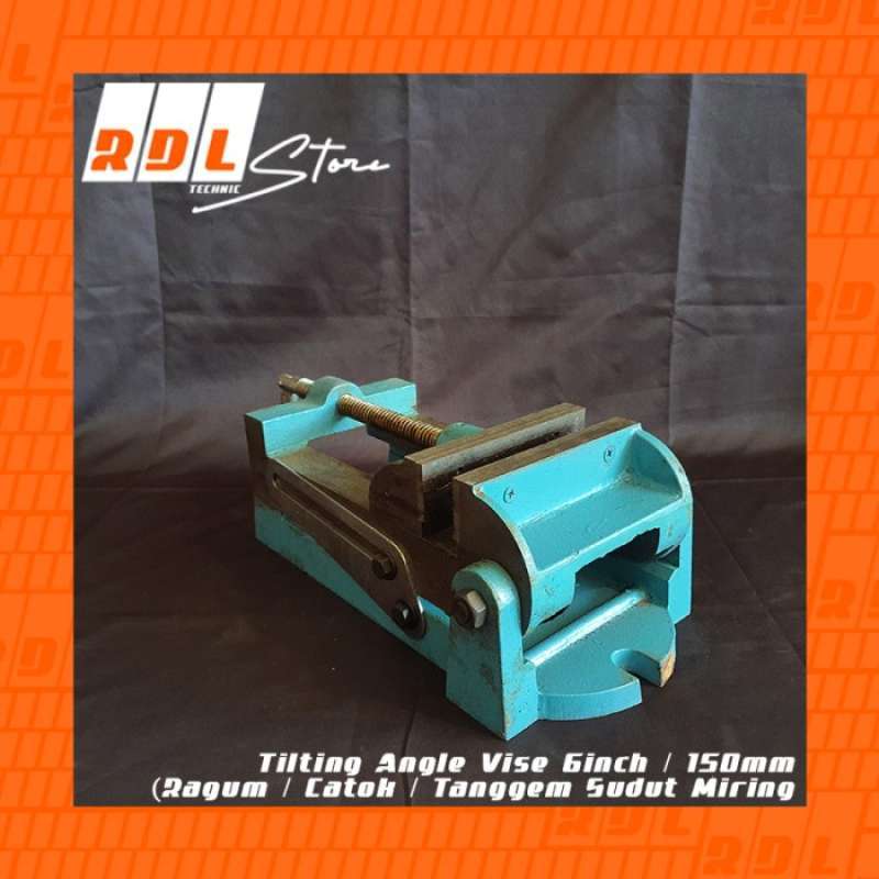Promo Tilting Angle Vise 6inch / 150mm (ragum / Catok / Tanggem Sudut ...