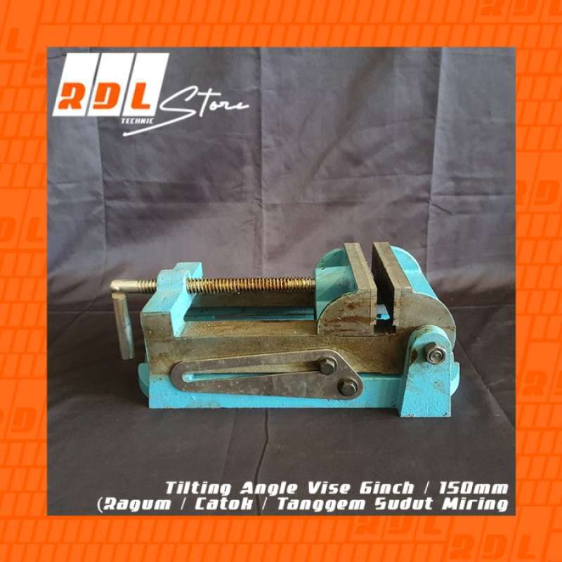 Promo Tilting Angle Vise 6inch / 150mm (ragum / Catok / Tanggem Sudut ...