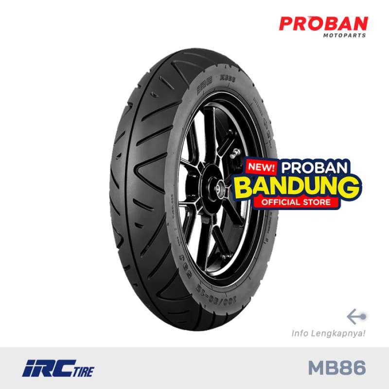Promo Ban Motor Irc Tl Mb 86 100/90 Ring 12 Tubeless Diskon 23% Di Seller Baldum Store ...
