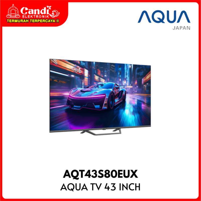 Promo Aqua Qled 4k Hdr Google Tv 43 Inch Aqt43s80eux Diskon 17% Di ...