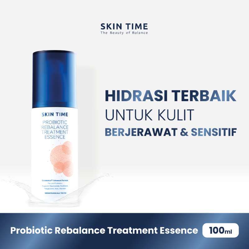 Promo [upgraded 18% Probiotics] Skin Time Probiotic Rebalance Treatment ...