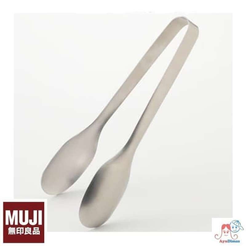 Jual Muji Stainless Steel Serving Tongs - Capit / Capitan Makanan Di ...