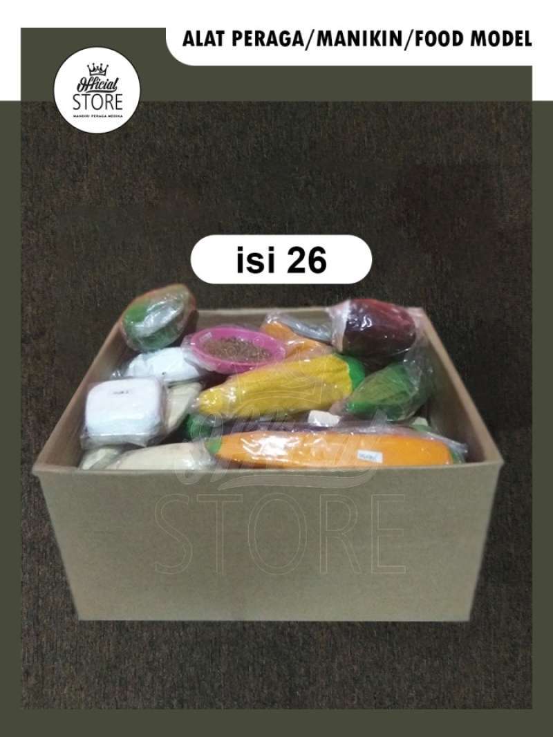Jual Food Model/ Alat Peraga Replika Makanan Isi 26 Di Seller Reaver ...
