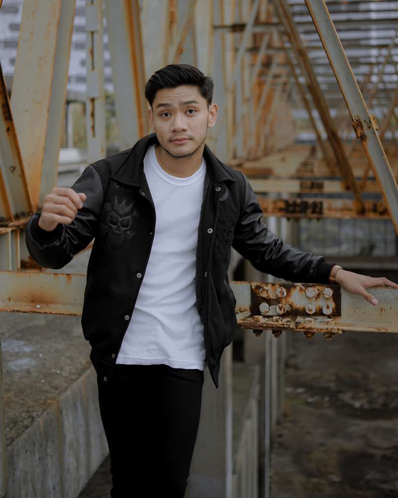 Jual Original Bgsr Jaket Keren Varsity Skull Fullblack / Jaket Pria ...