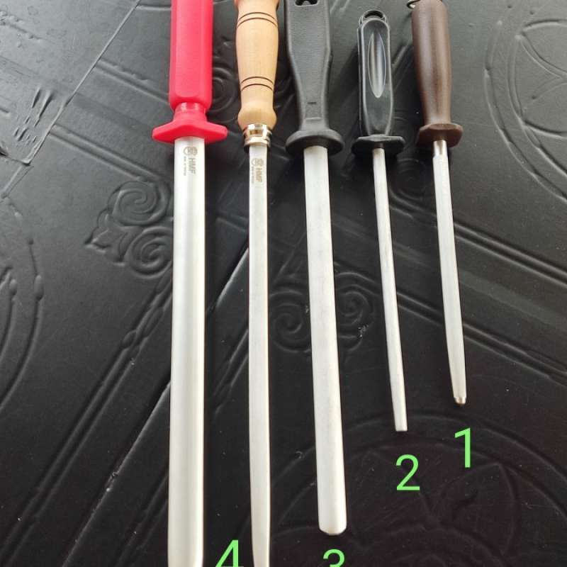 Jual Sharpening Steel Made In Turkie - 18cm Crome Fibx Di Seller ...