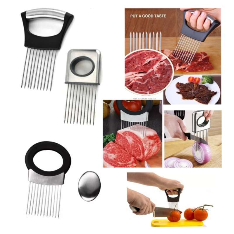 Jual Food Onion Slicer Cutter / Fruit Vegetables Slicer Cutter - B Di ...