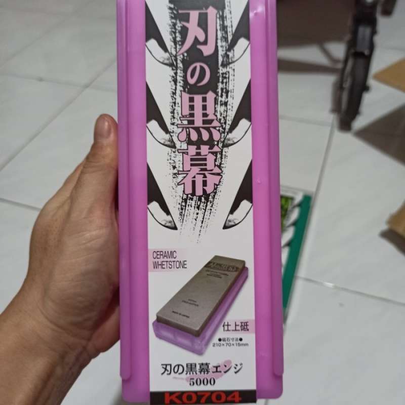 Jual Shapton 1000 1500 2000 5000 8000 12000 Ha No Kuromaku Whetstone Ori - 8000 Di Seller ...