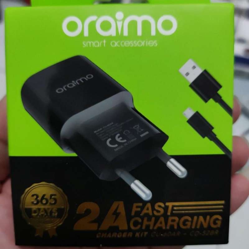 Jual Oraimo 2a Fast Charger Kit With Micro Usb Cable Di Seller Avize ...