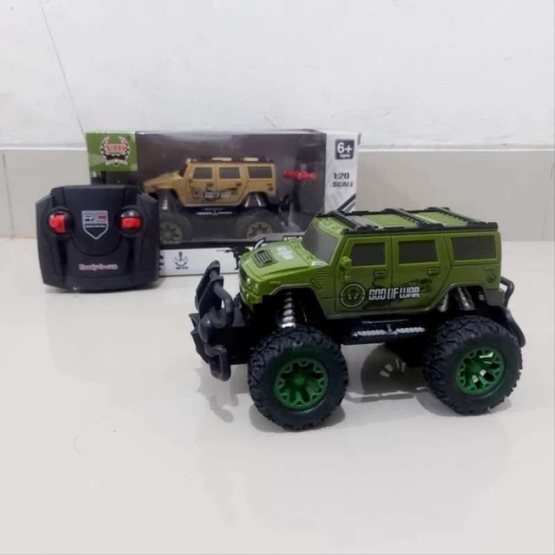 Promo Promo- Mobil Remote Kontrol Rc Truk Militer Remote Control Truck ...